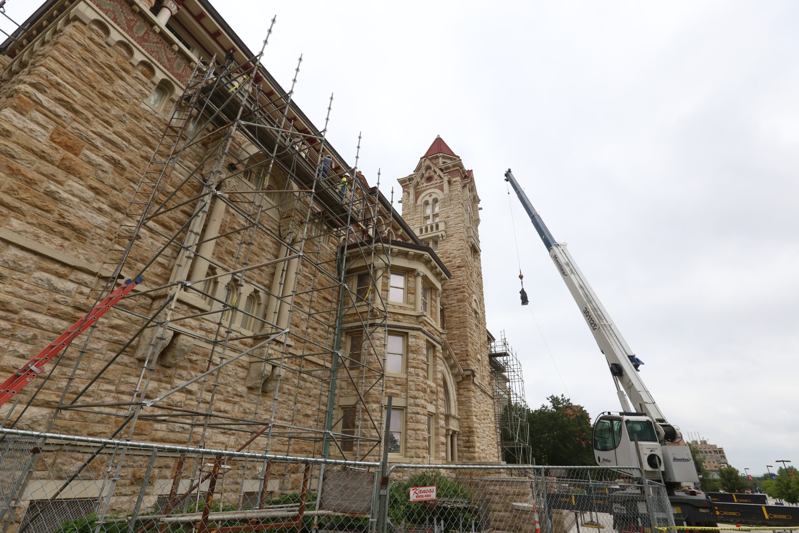 ‘Dyche Hall felt incomplete’: After 5-year absence, stone grotesques ...
